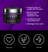 Super Purple Semi Permanent Hair Color + Bond Building Technology ...